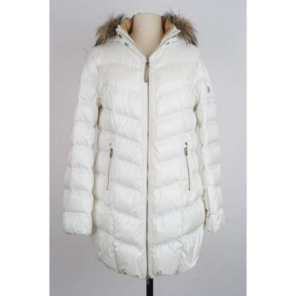 Bogner | Jackets & Coats | 224 Bogner Fur Trim Hooded Down Parka Coat ...